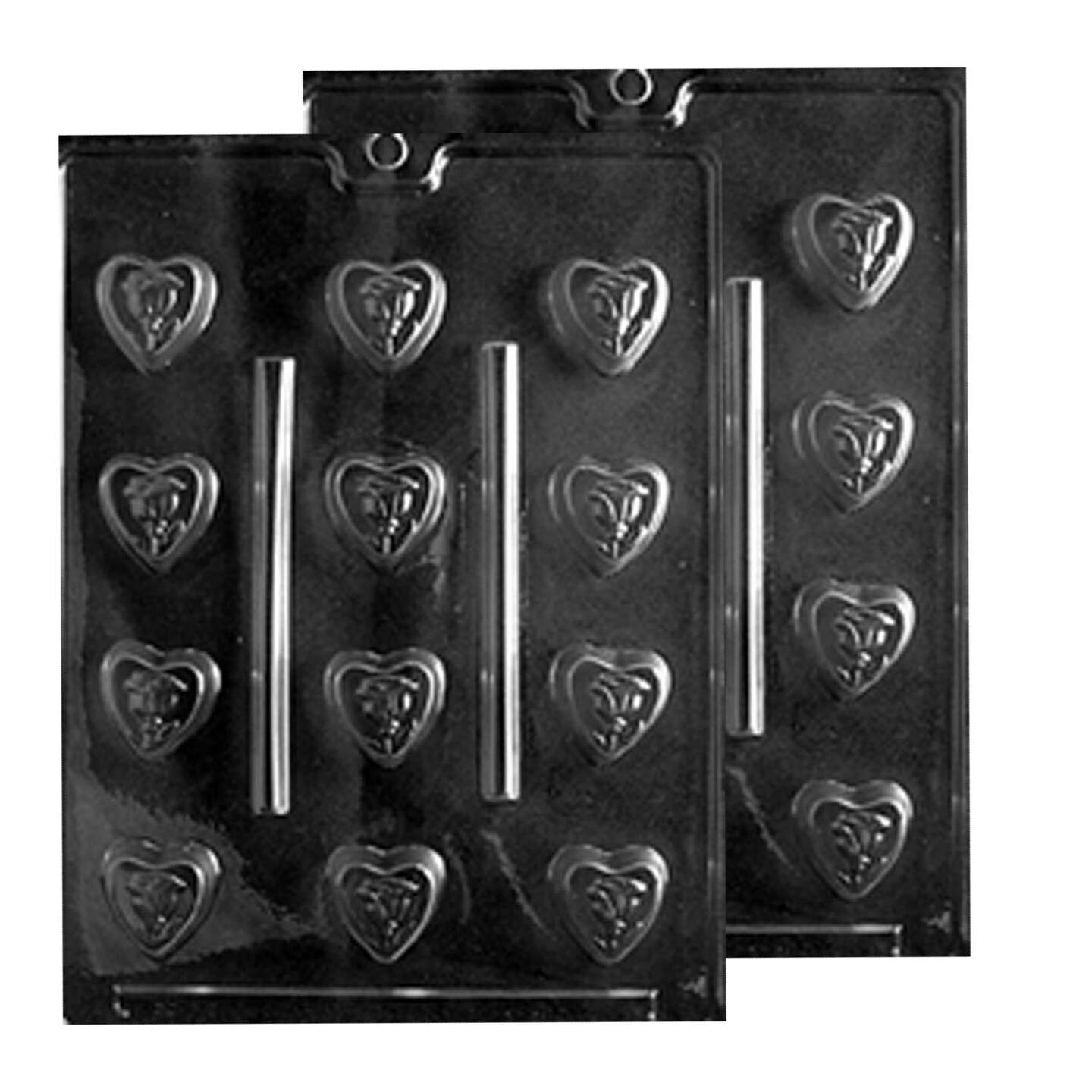 Bite Size Rose Heart Mold | Michaels
