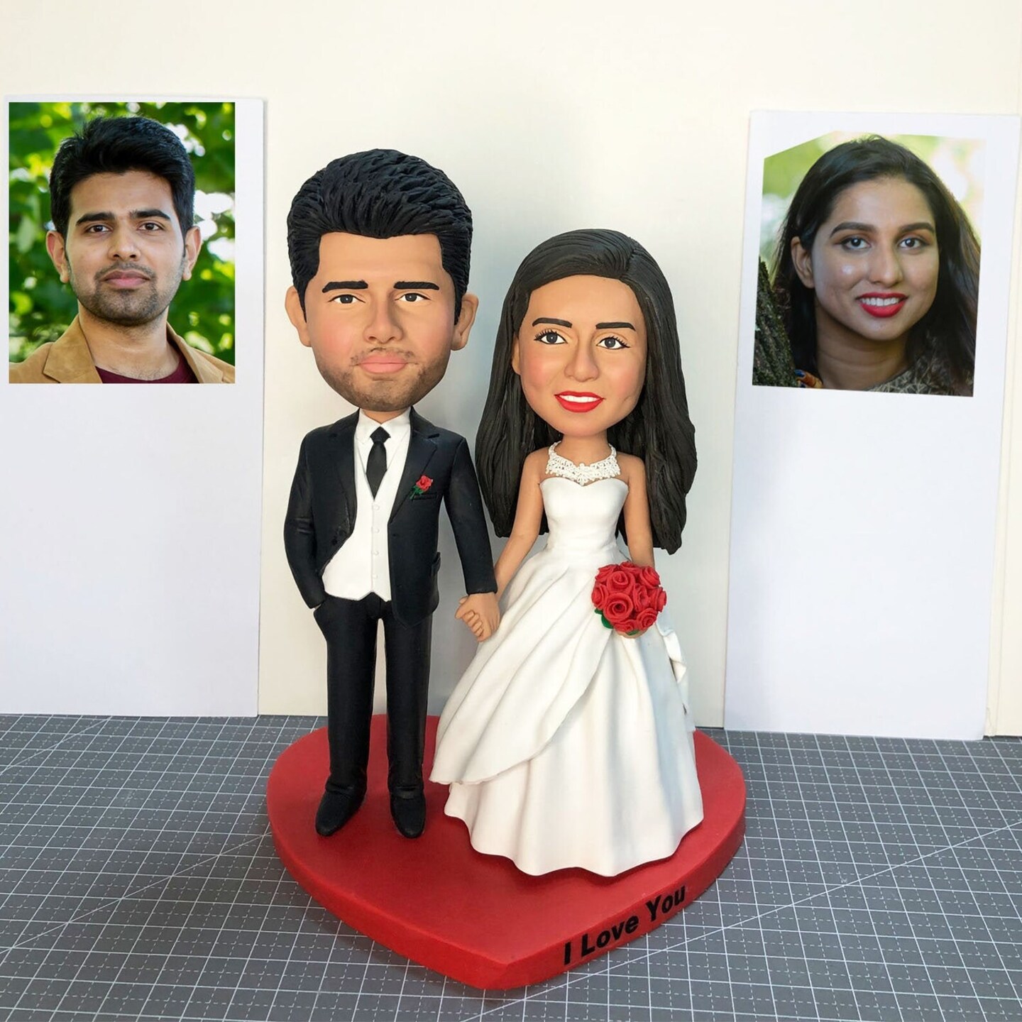 Custom Wedding Bobbleheads, Custom Bobbleheads Wedding Cake Toppers ...