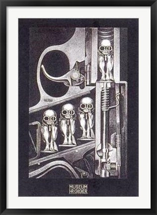 Framed Art Birthmachine by H.R. Giger 36 x 24 | Michaels
