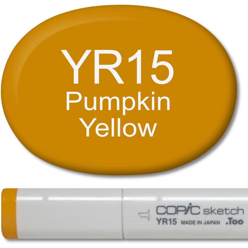 Copic Sketch Marker - YR15 Pumpkin Yellow | Michaels