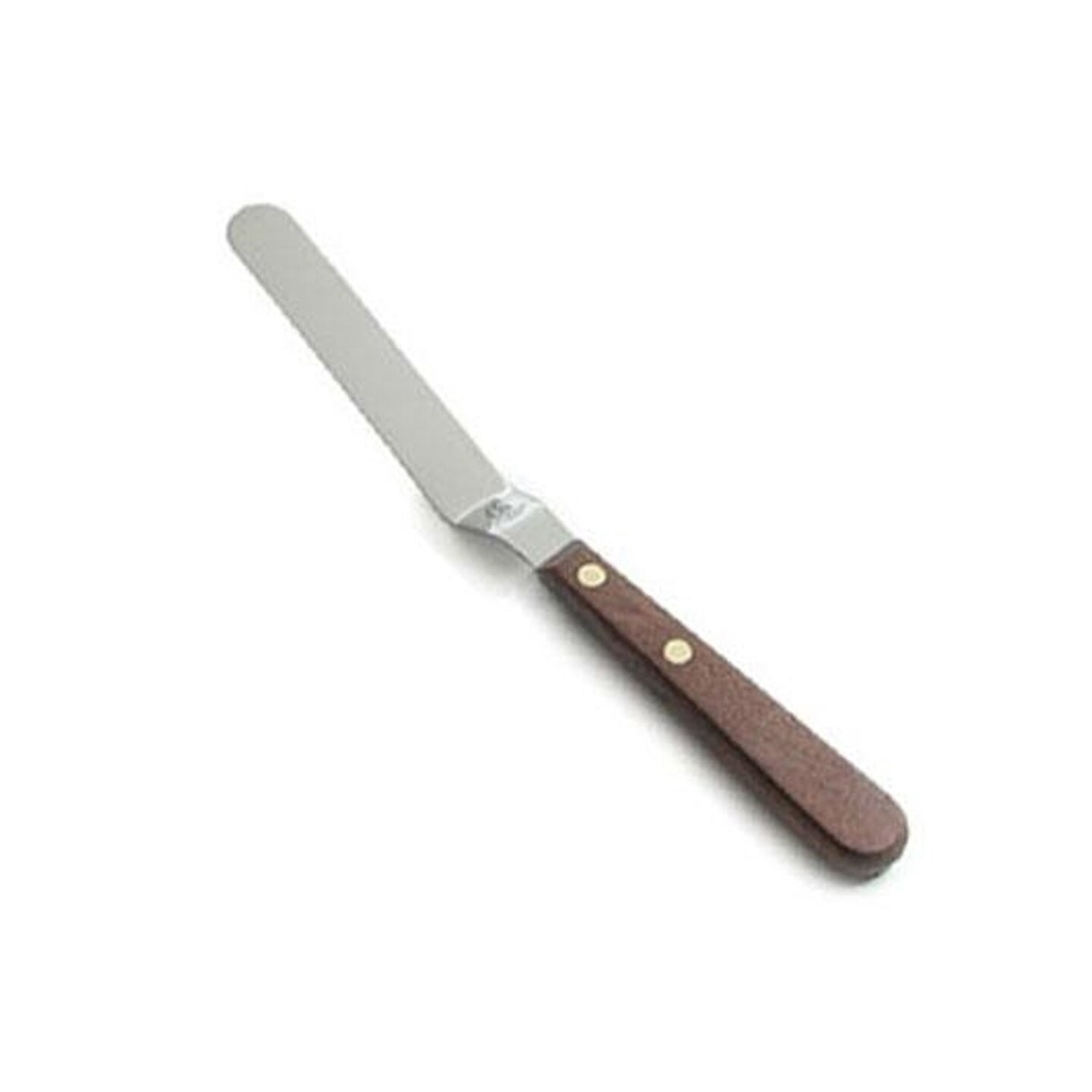 8" Angled Off-Set Steel Spatula with Wooden Handle | Michaels