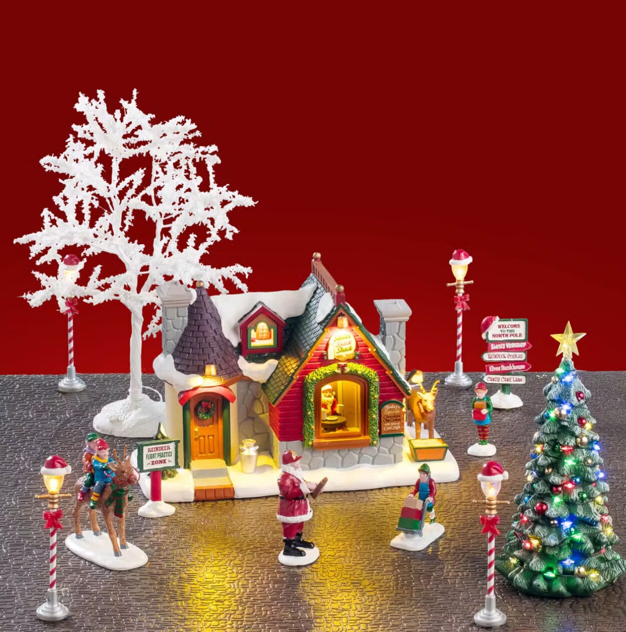 Santa's Snack Shack Set - Lemax Santas Wonderland | Michaels