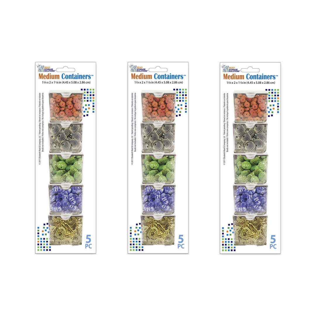 Elizabeth Ward Bead Storage Solutions Medium Containers | Michaels