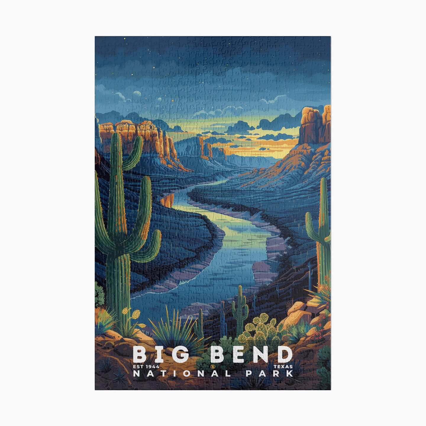 Big Bend National Park Jigsaw Puzzle, Family Game, Holiday Gift | S11 ...