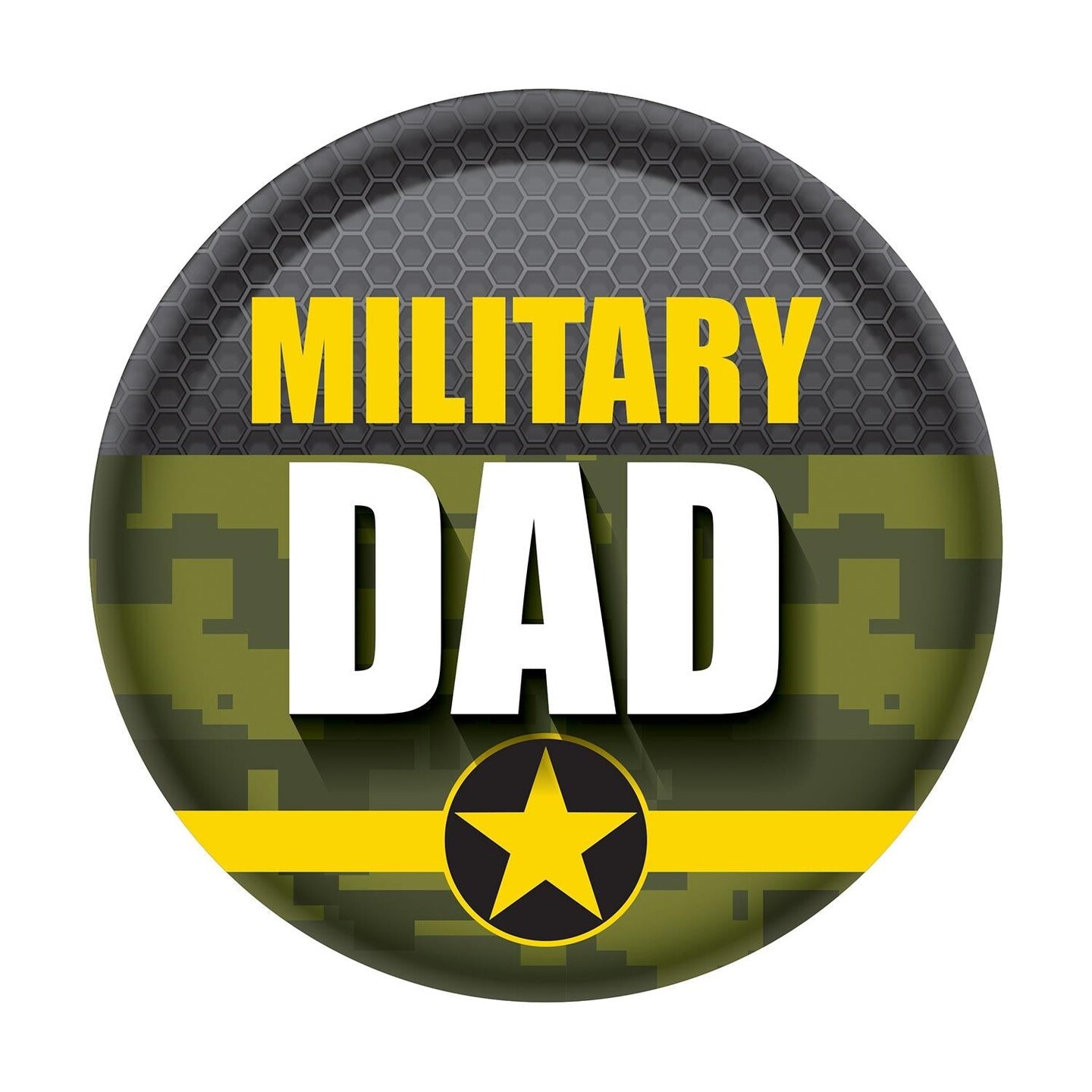Military Dad Button- Army - Bulk 6 Pack | Michaels