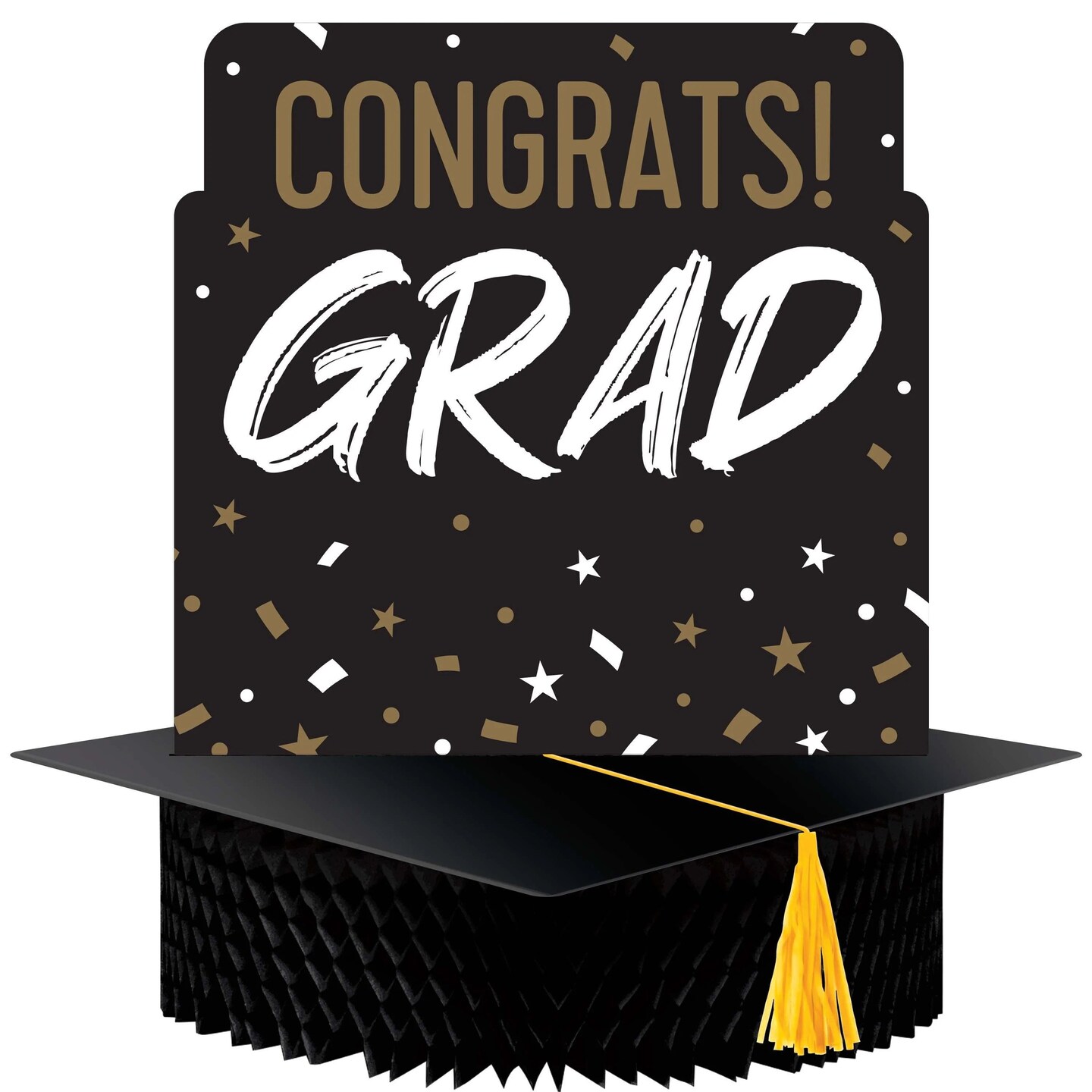 192 pc Bulk Centerpiece 3D Grad Cap | Michaels