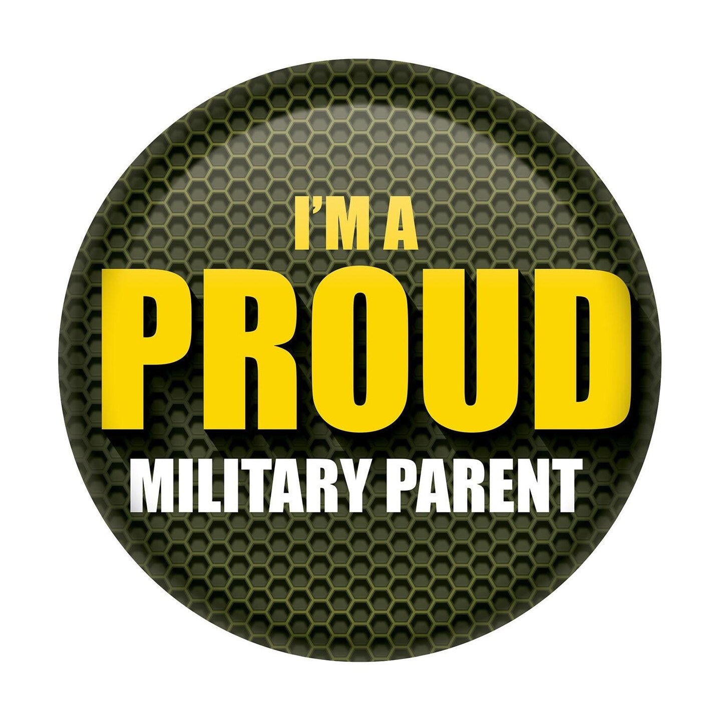 6 Pack Bulk I'm A Proud Military Parent Button - Army | Michaels