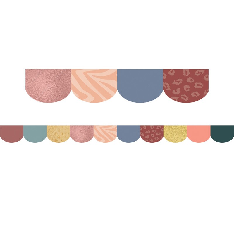 Wonderfully Wild Scalloped Die-Cut Border Trim | Michaels