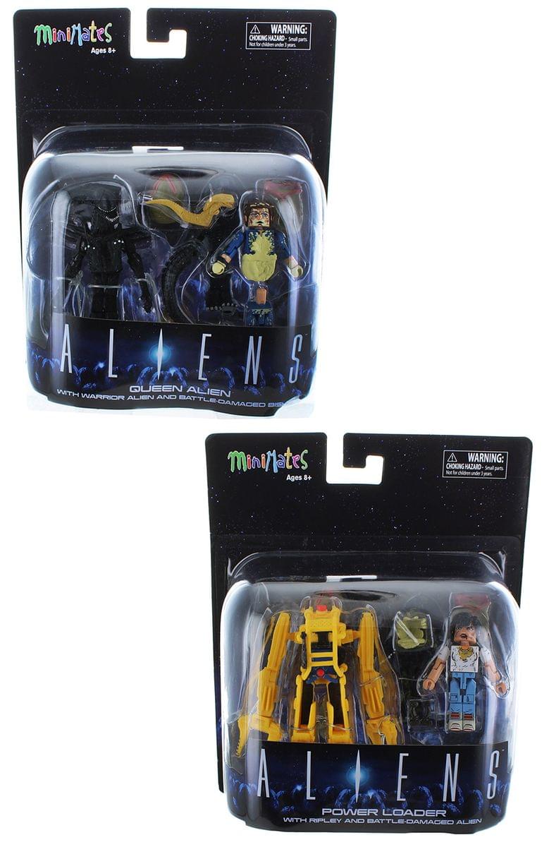 Aliens Deluxe Minimates Set of 2, Queen Alien & Power Loader | Michaels