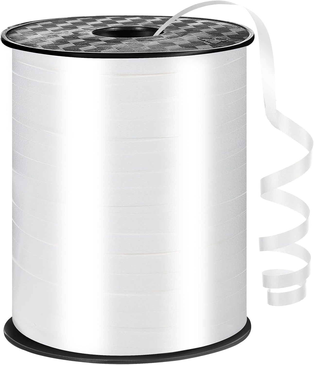 White Curling Ribbon 1/5 Inch Balloon String Ribbon Thin Ribbon for Art ...