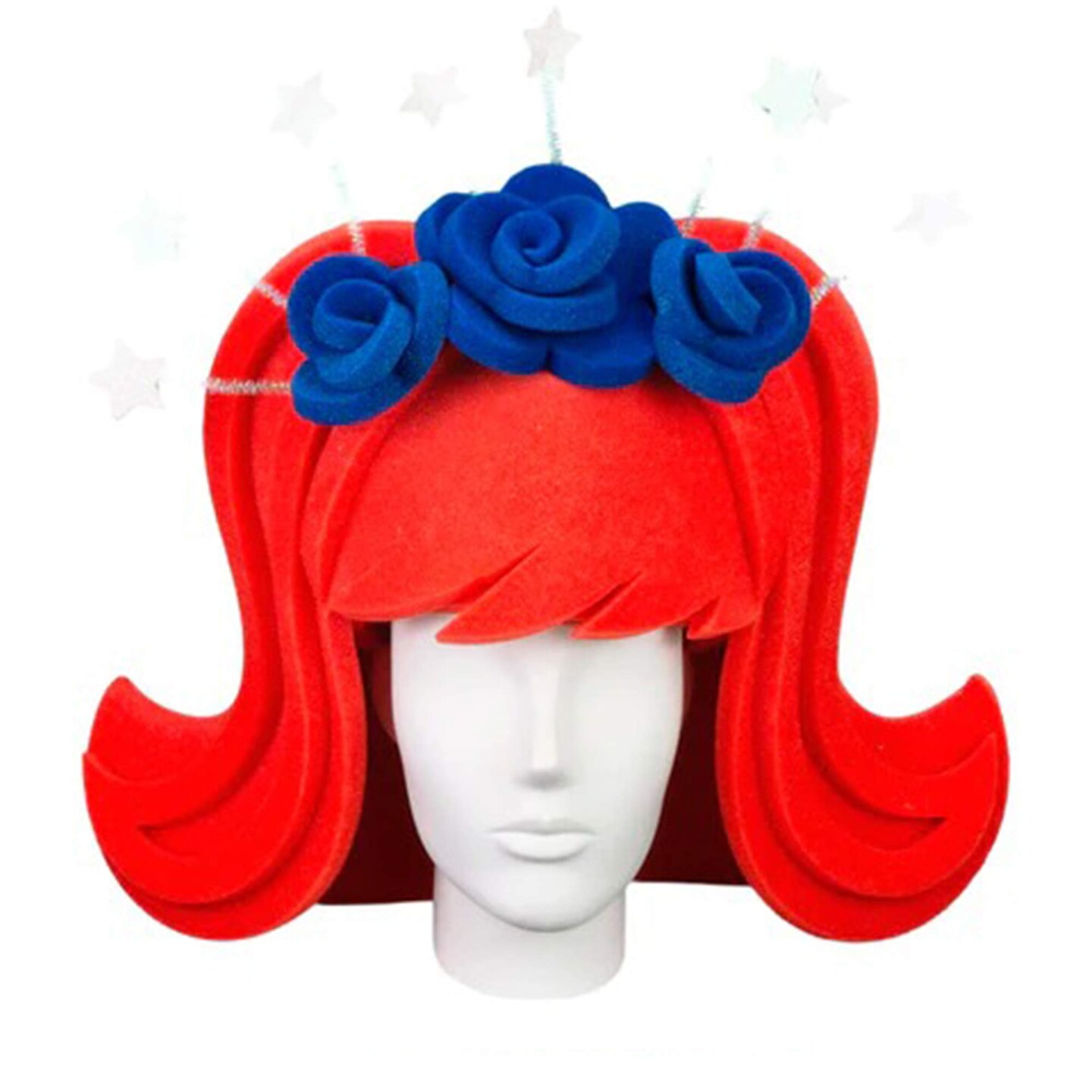 Stars Simple Wig Fun & Patriotic Party Accessory | Michaels