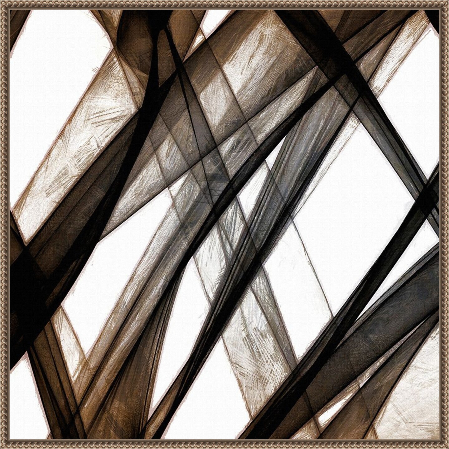 Cross Ways IV by Alonzo Saunders Framed Canvas Wall Art | Michaels
