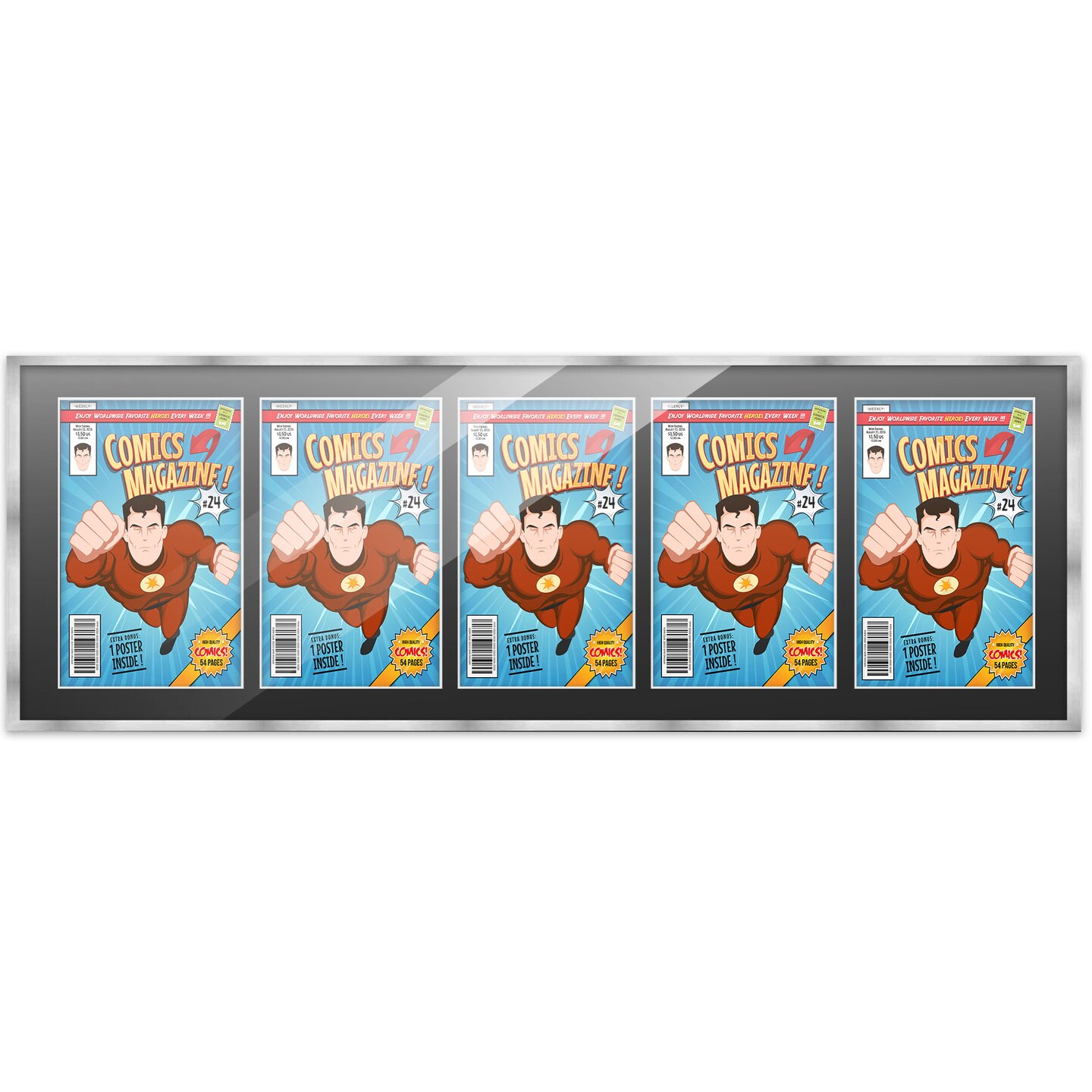 Comic Book Display Frame for Golden Age Comics Published Between 1938 ...