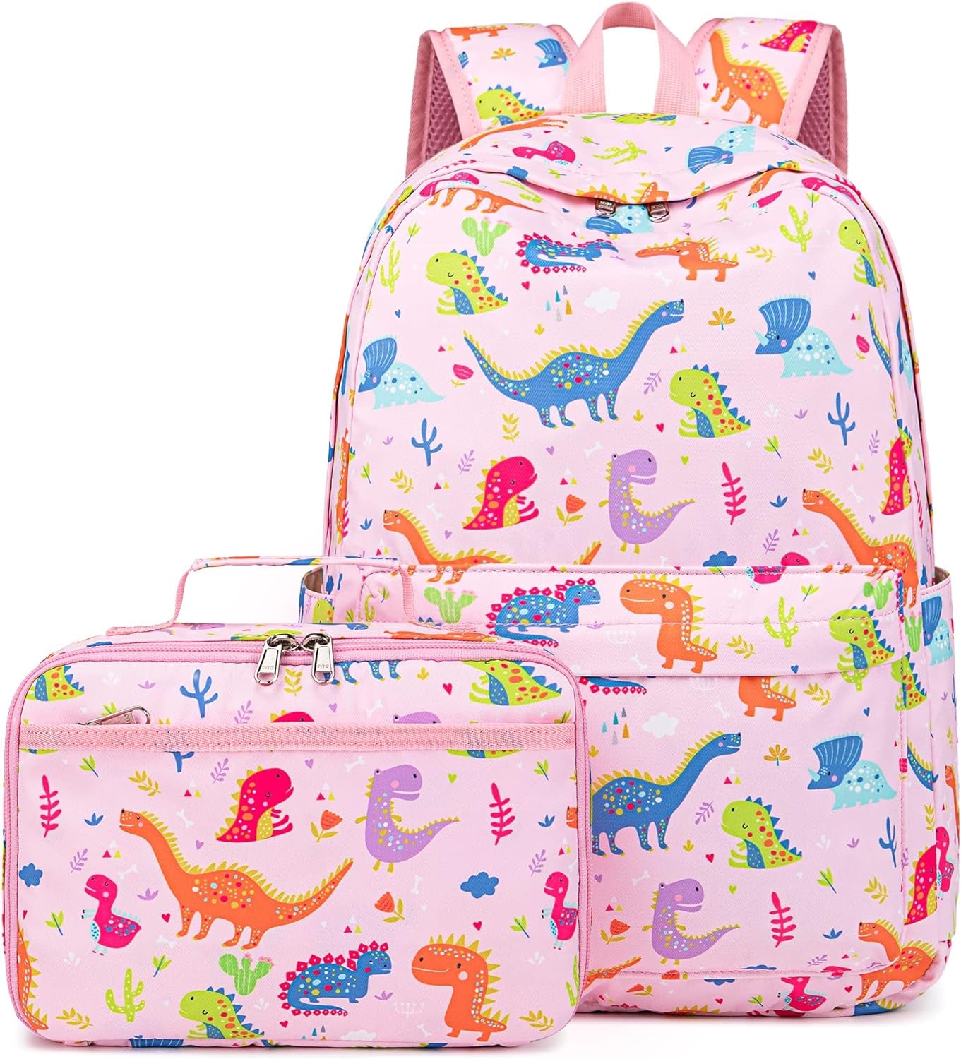 Kids Backpack with Lunch Box for Girls Boys Lightweight Waterproof ...