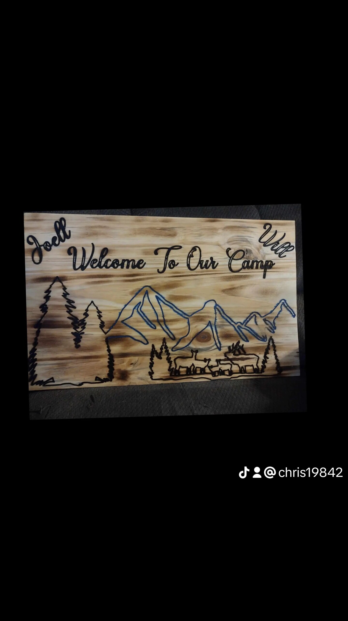 Wooden camp sign | MakerPlace by Michaels