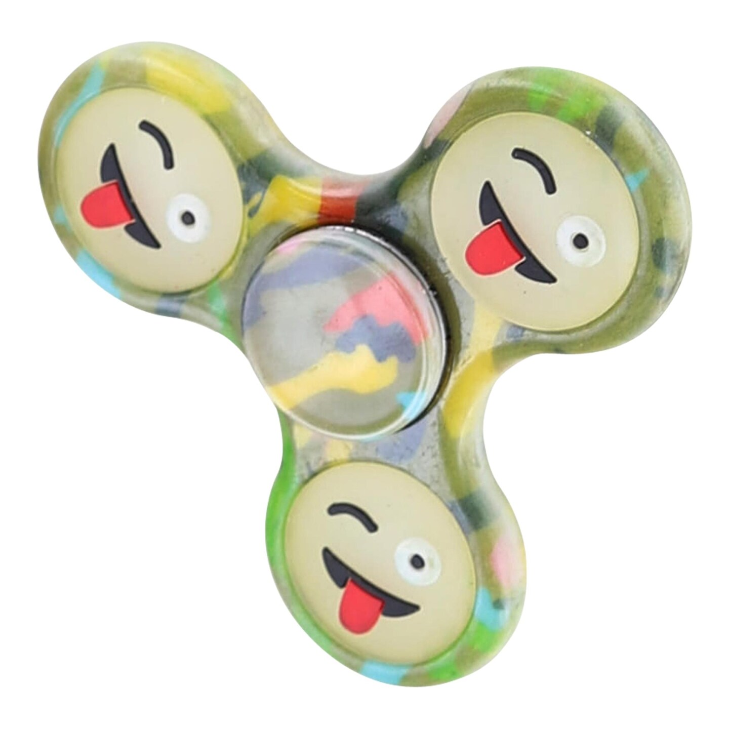 Camo Emoji Fidget Spinner | Smiley | Michaels