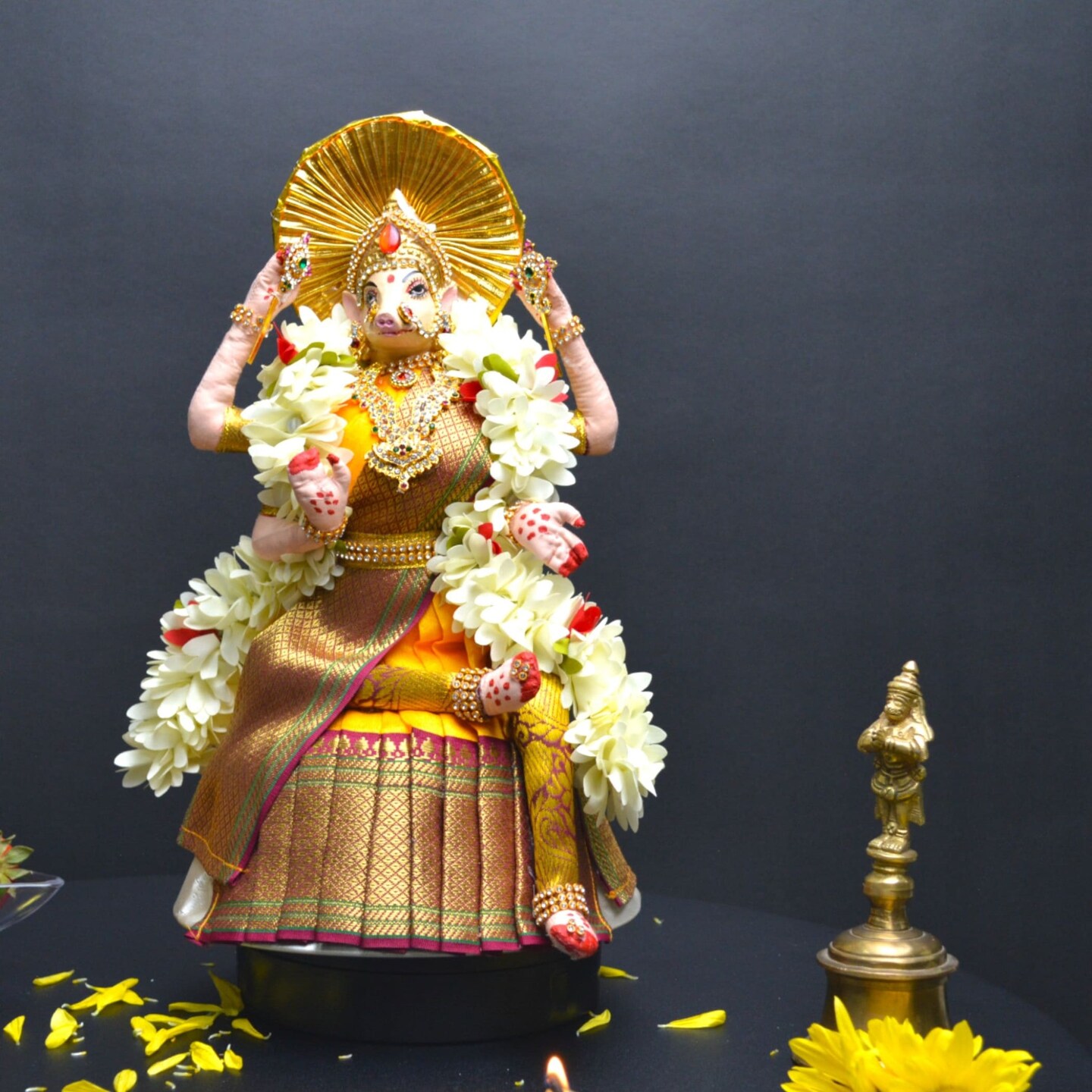 Varahi Amman Devi Doll Goddess Varahi Maa Statue Idol for Pooja Room ...