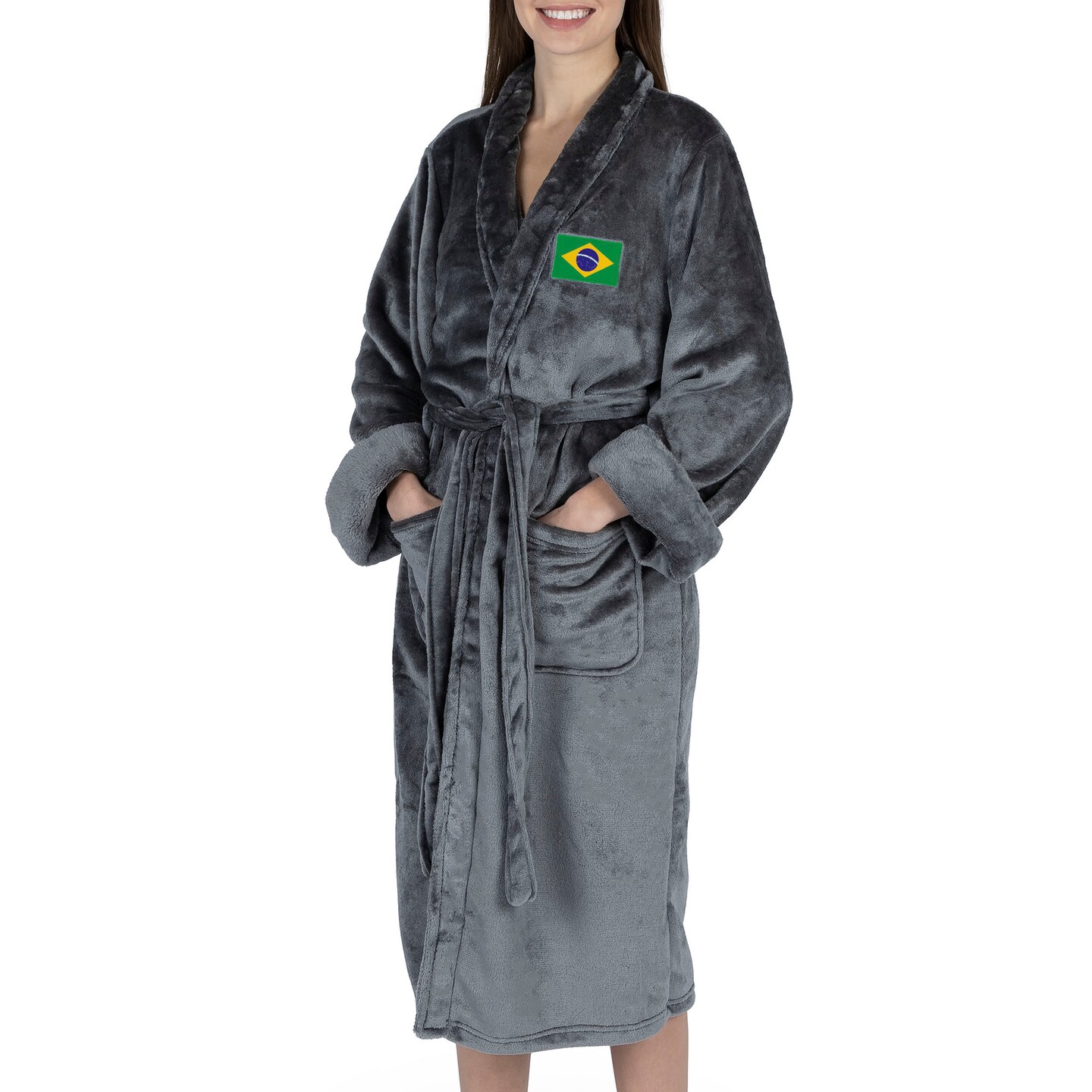 Country Flag Silk Touch Robe | Michaels