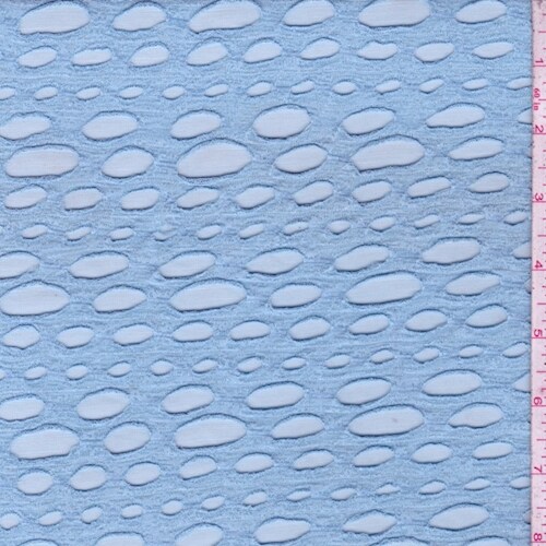 Baby Blue Hole Knit Mesh Fabric By the Yard | Michaels