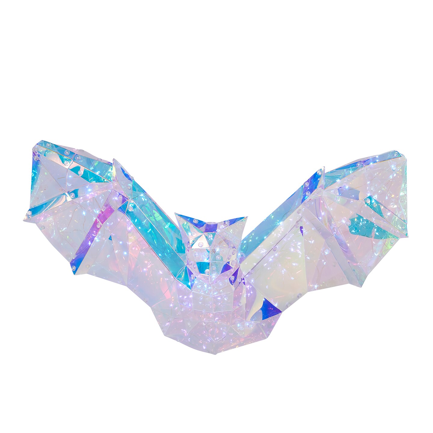 Prismatic Iridescent Phantom Bat 20", LED lights | Michaels