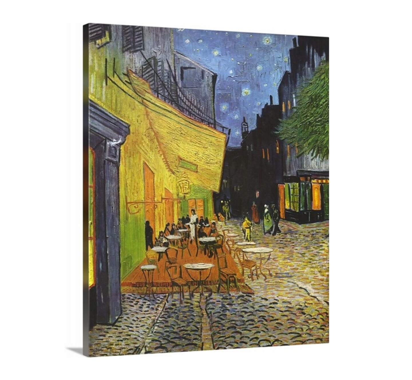 Vincent Van Gogh Cafe Terrace at Night Art Print Iconic Nighttime Scene ...