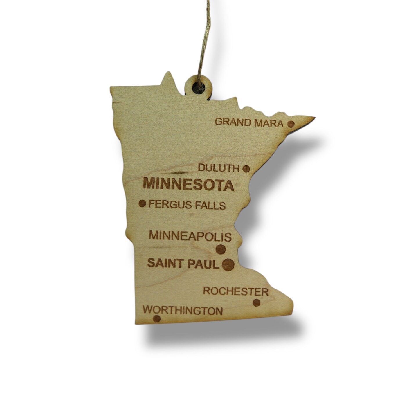 Ornament - CUSTOM - Minnesota State with Cities | Michaels