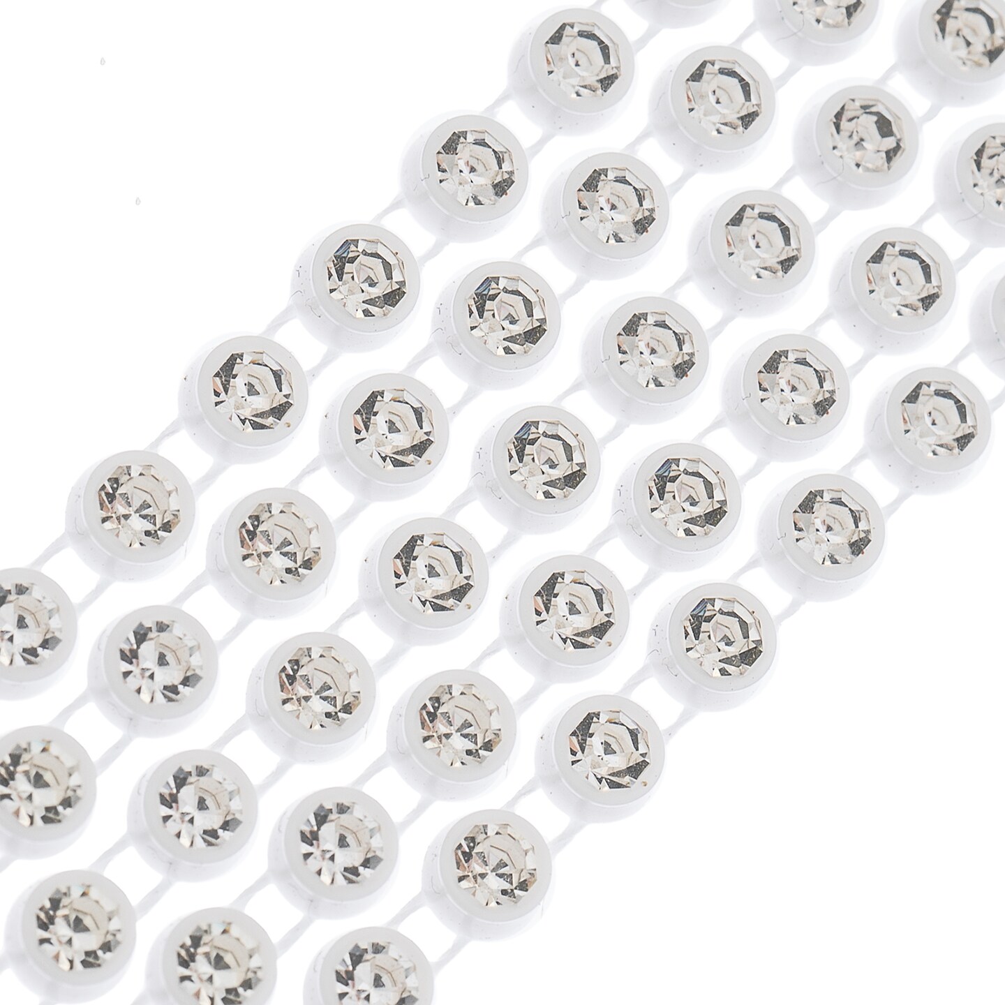 Crystal Lane DIY 1yd Plastic Rhinestone Banding Trim | Michaels