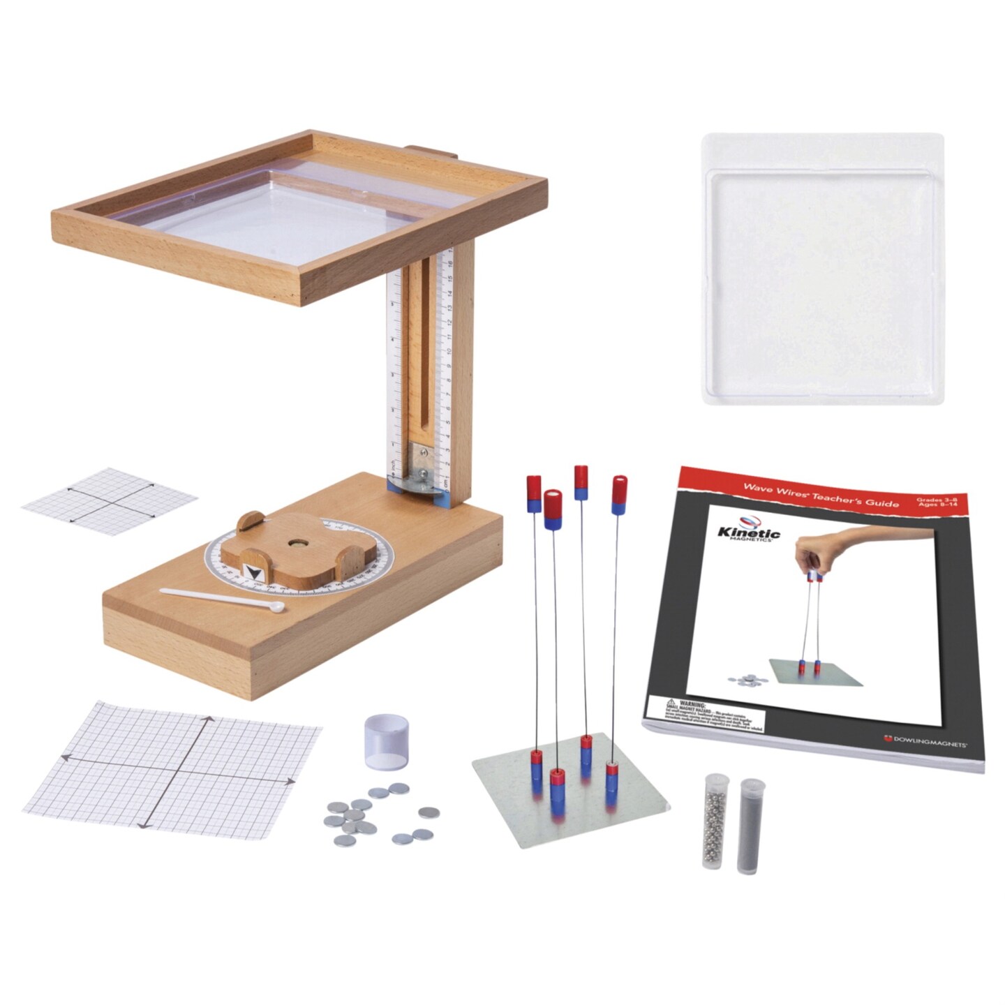 Dowling Magnets Wave Wires Magnet Station, 25 Piece Set | Michaels