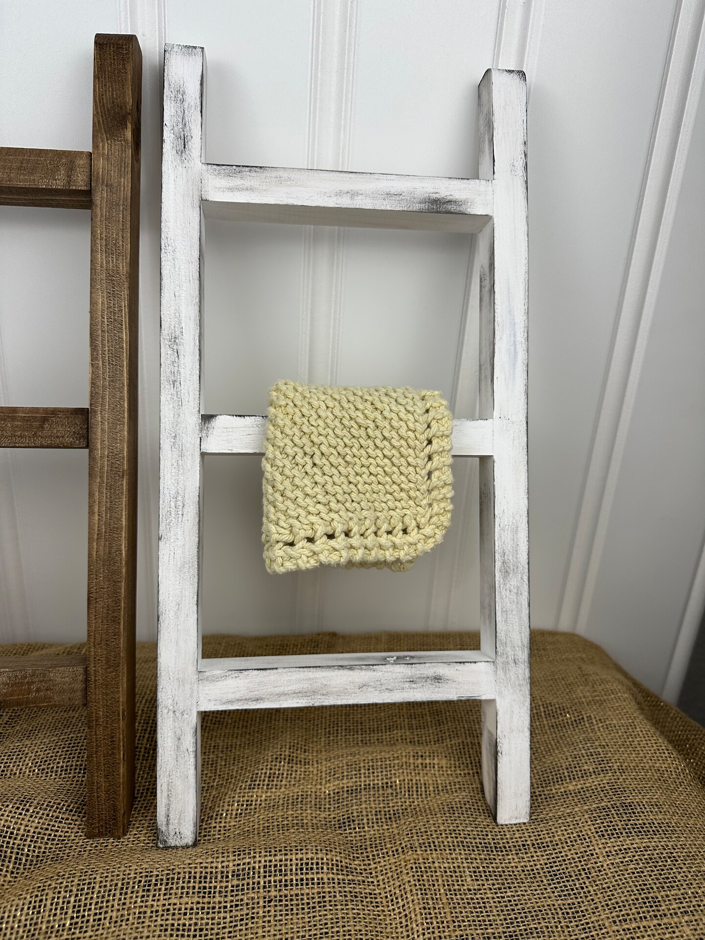 Tea Towel Rustic Ladder Towel Rack Gracie Oaks Tea Towel Rack – Rustic ...