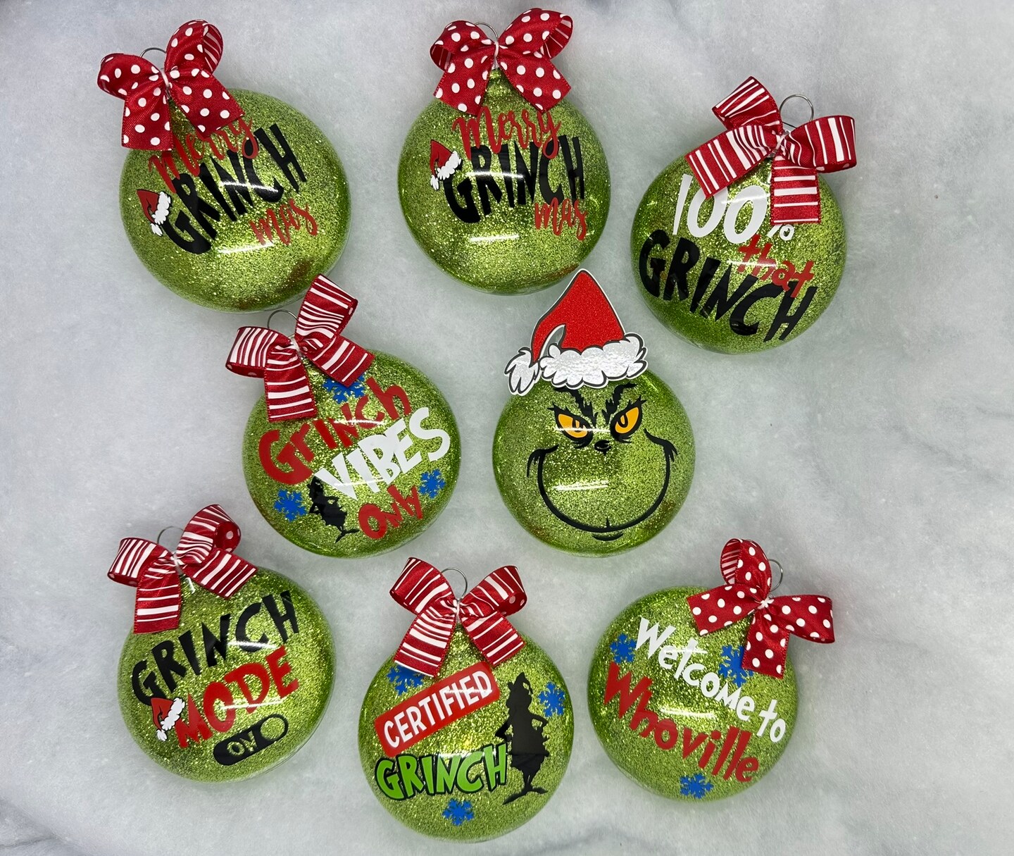 Grinch ornaments diy store