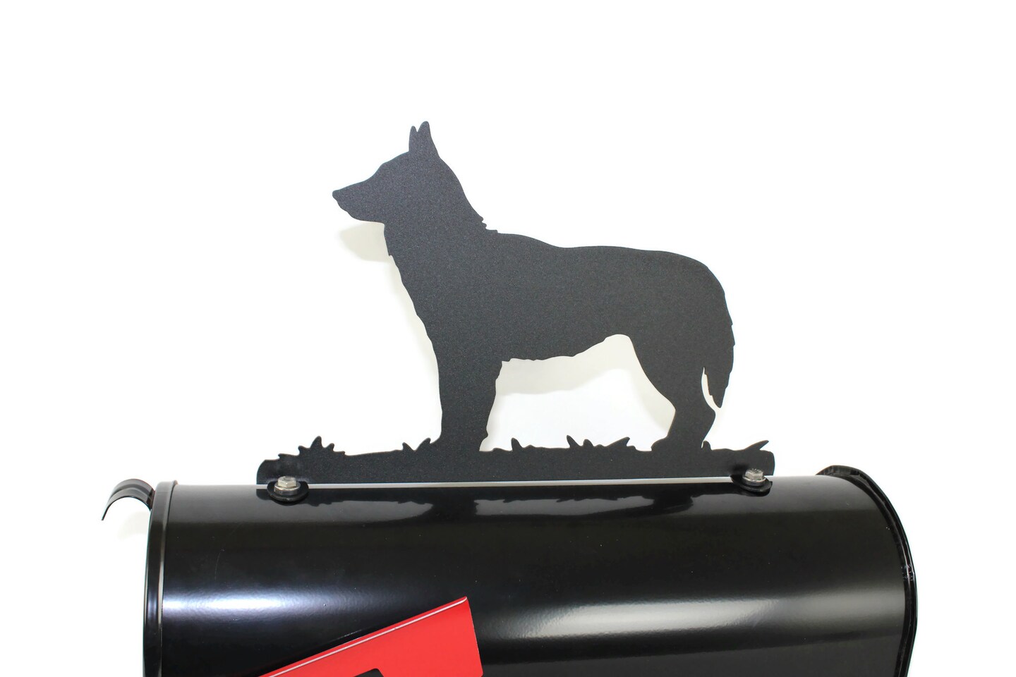 Siberian Husky Dog Metal Mailbox Topper 9 Inches Tall - Does Not ...