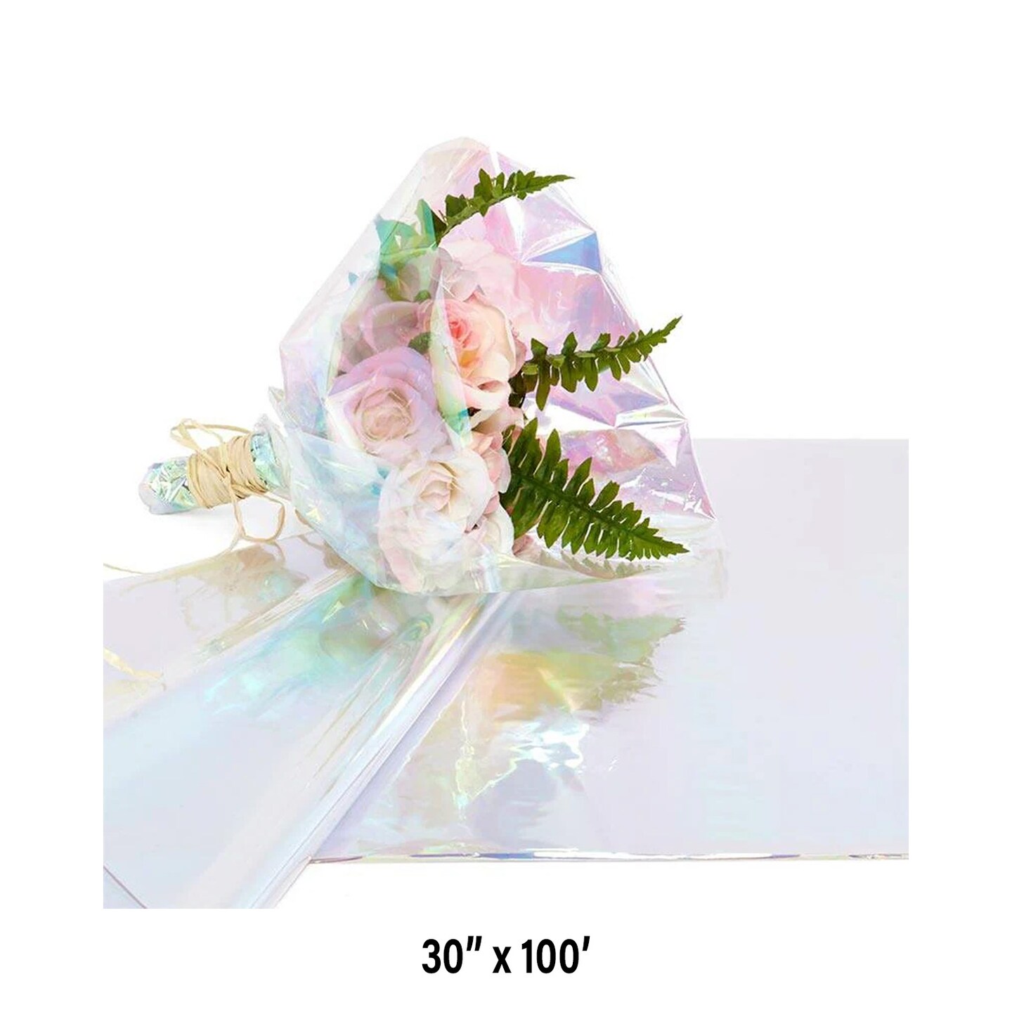 Iridescent Cello Wrap 30" x 100' | Michaels