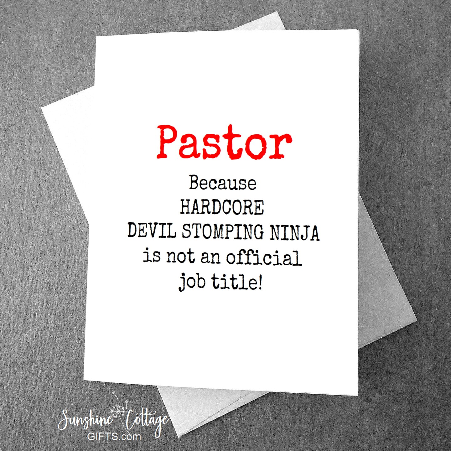 CARD FOR PASTOR, Priest Nun Padre Minister Etc., Clergy Humor, Pastor ...