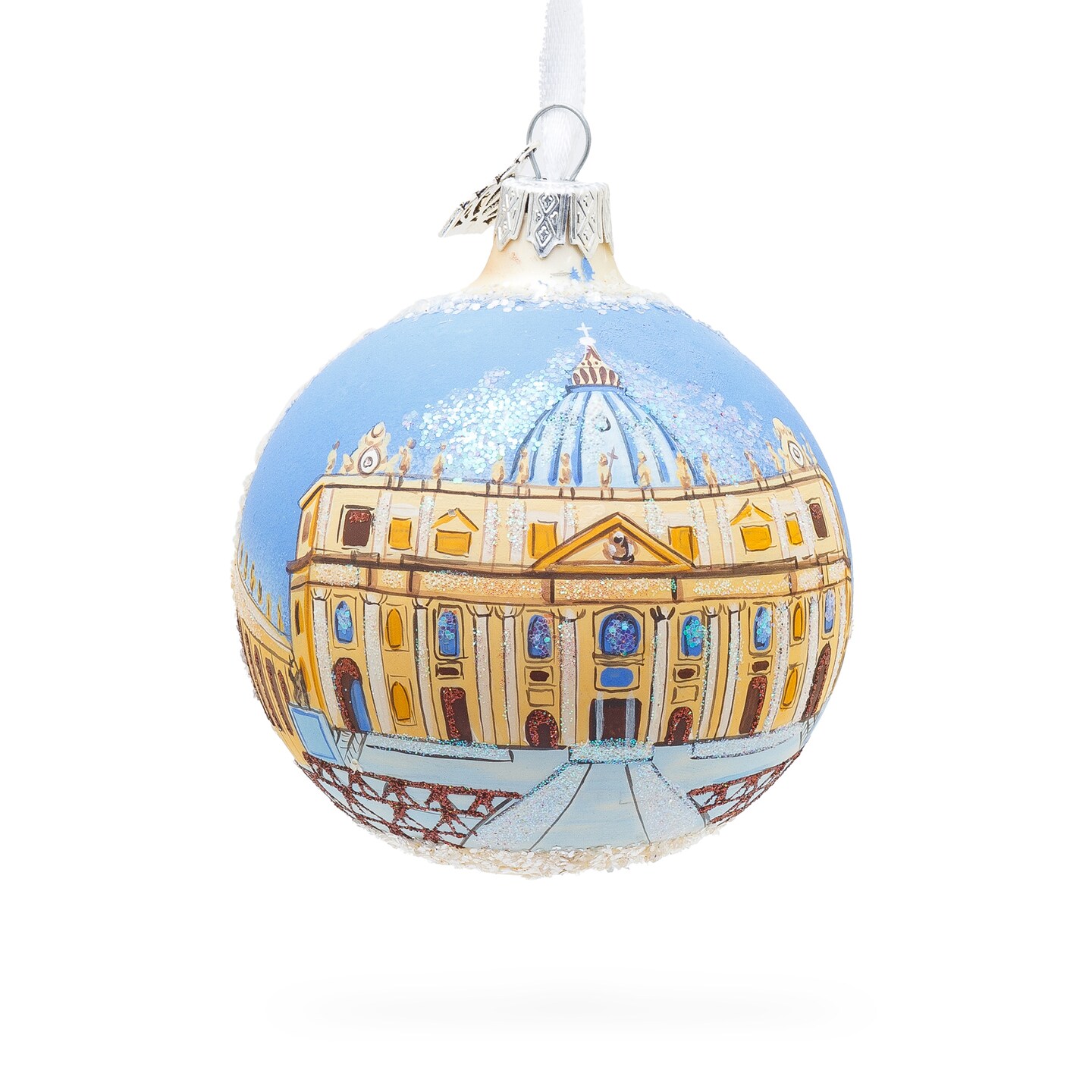 The Papal Basilica of Saint Peter, Vatican Glass Ball Christmas ...