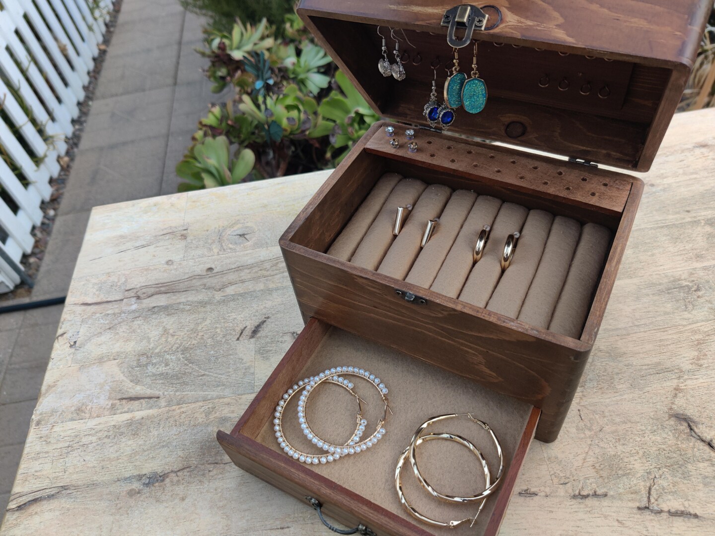 Handmade Earring Box, the Jewelry Box Designed Specifically for All ...