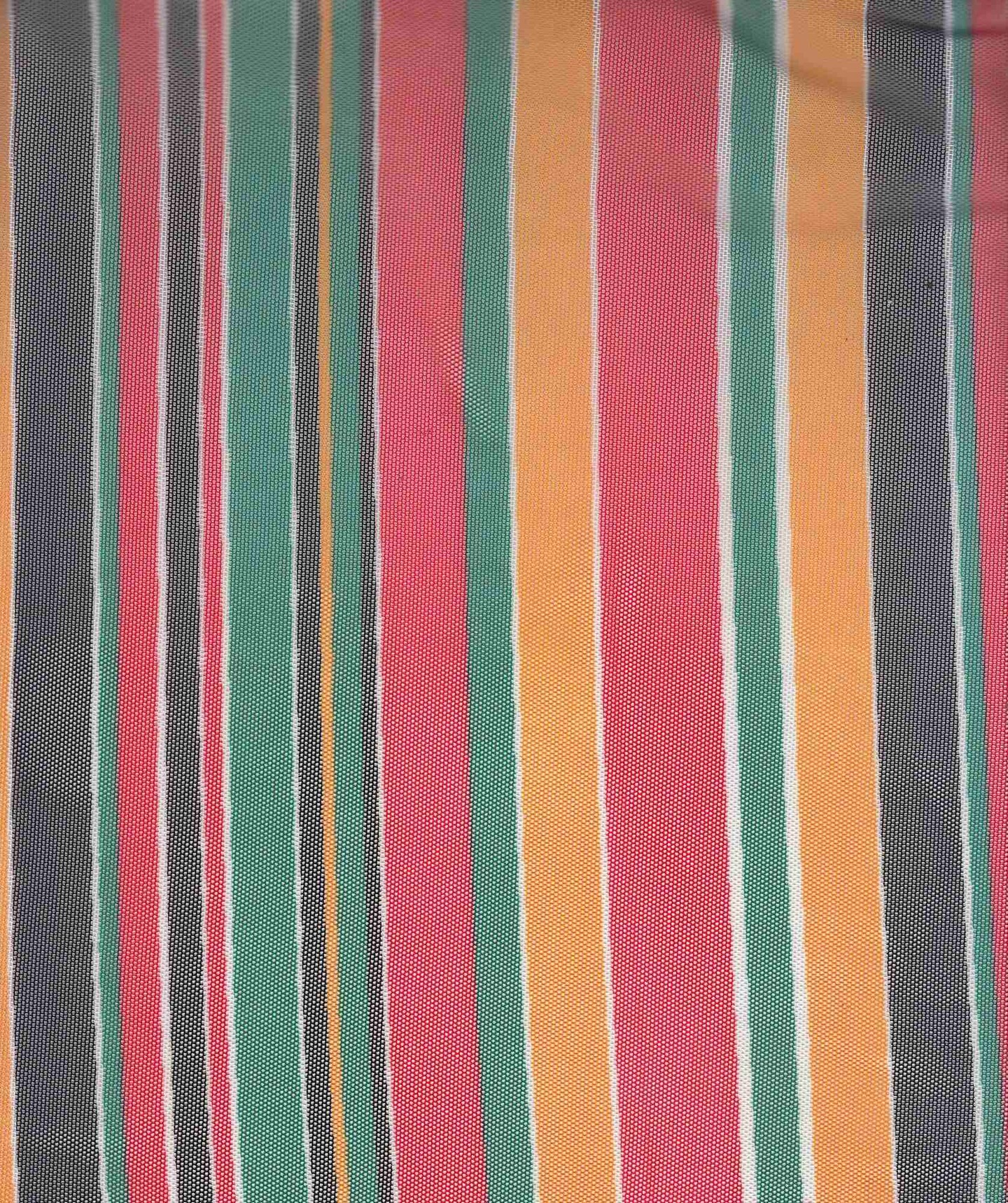 1 Yard Polyester Spandex Mesh Fabric Vertical Stripe Print Lightweight ...