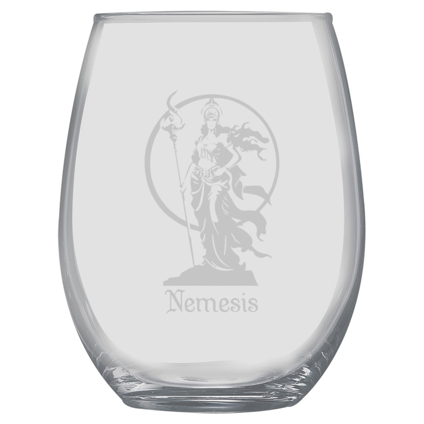 15oz Stemless Wine Glass - Nemesis Goddess of Revenge | Michaels