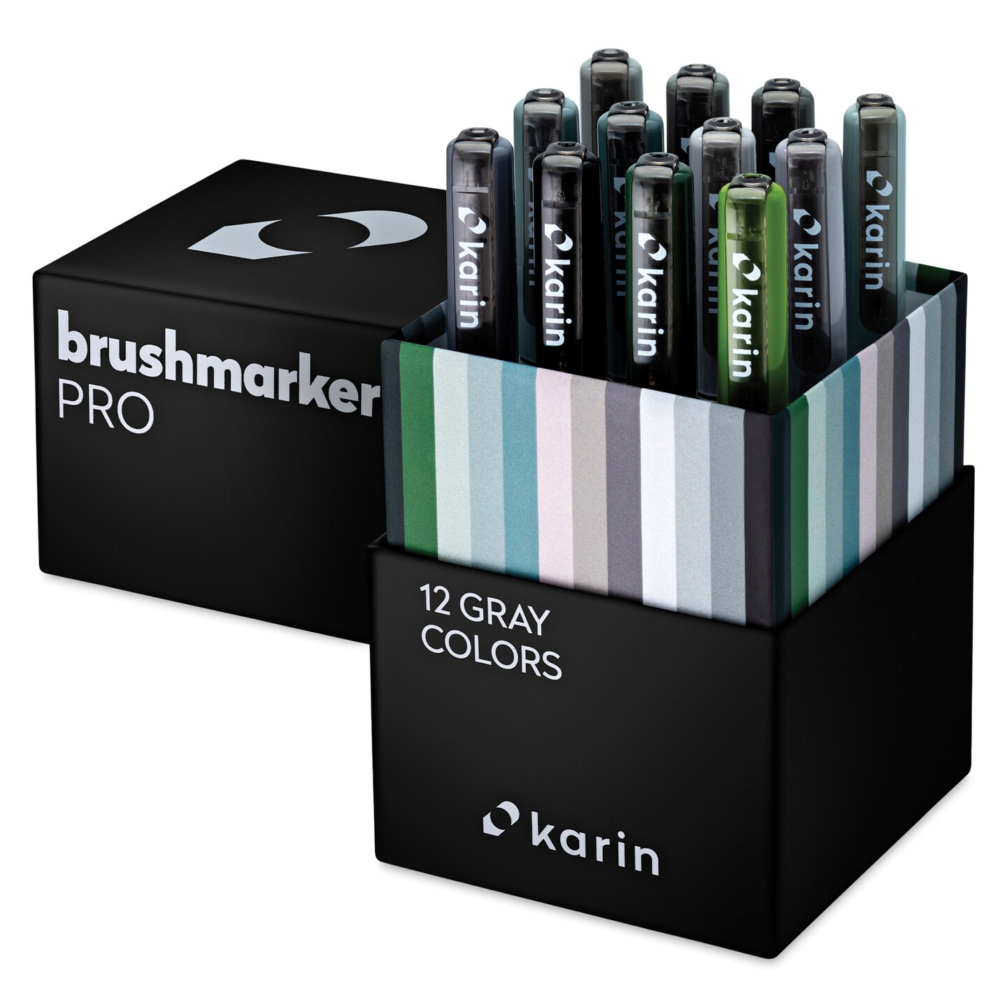 Karin Brushmarkers Pro Markers and Sets - Set of 12, Gray Colors | Michaels