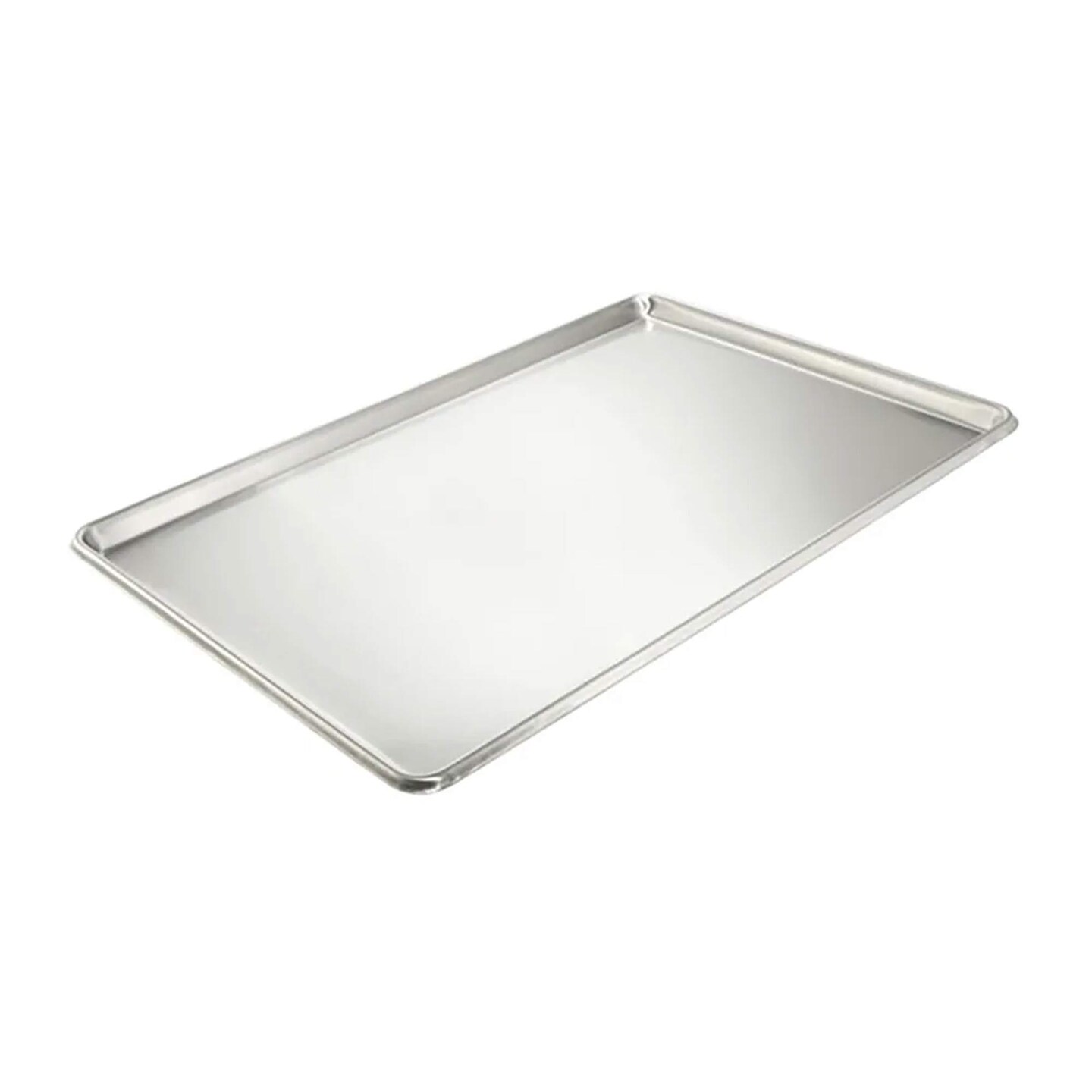 26" x 18" Full-Size Sheet Pan 20 Gauge Stainless Steel Solid Open Bead ...