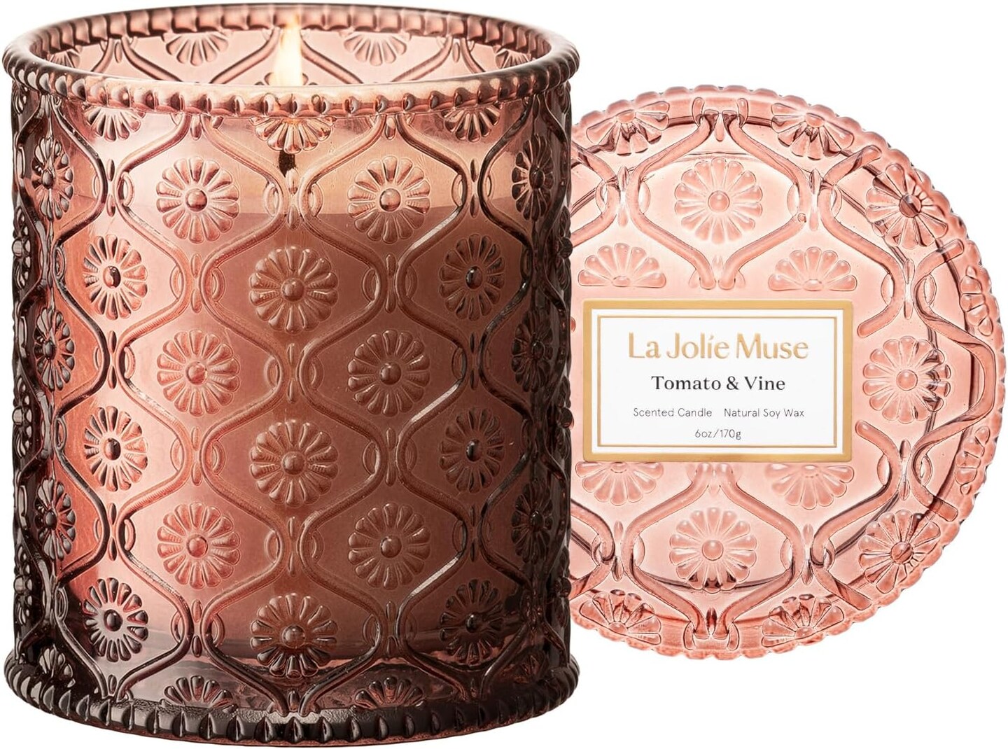 Tomato & Vine Scented Candle, Luxury Candles Gifts for Women, Spring ...