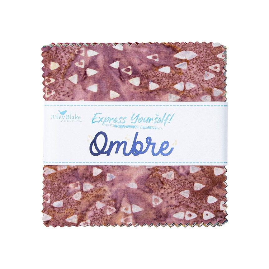 Expressions Batiks 5" Square Pack in Express Yourself! Ombre A | Michaels