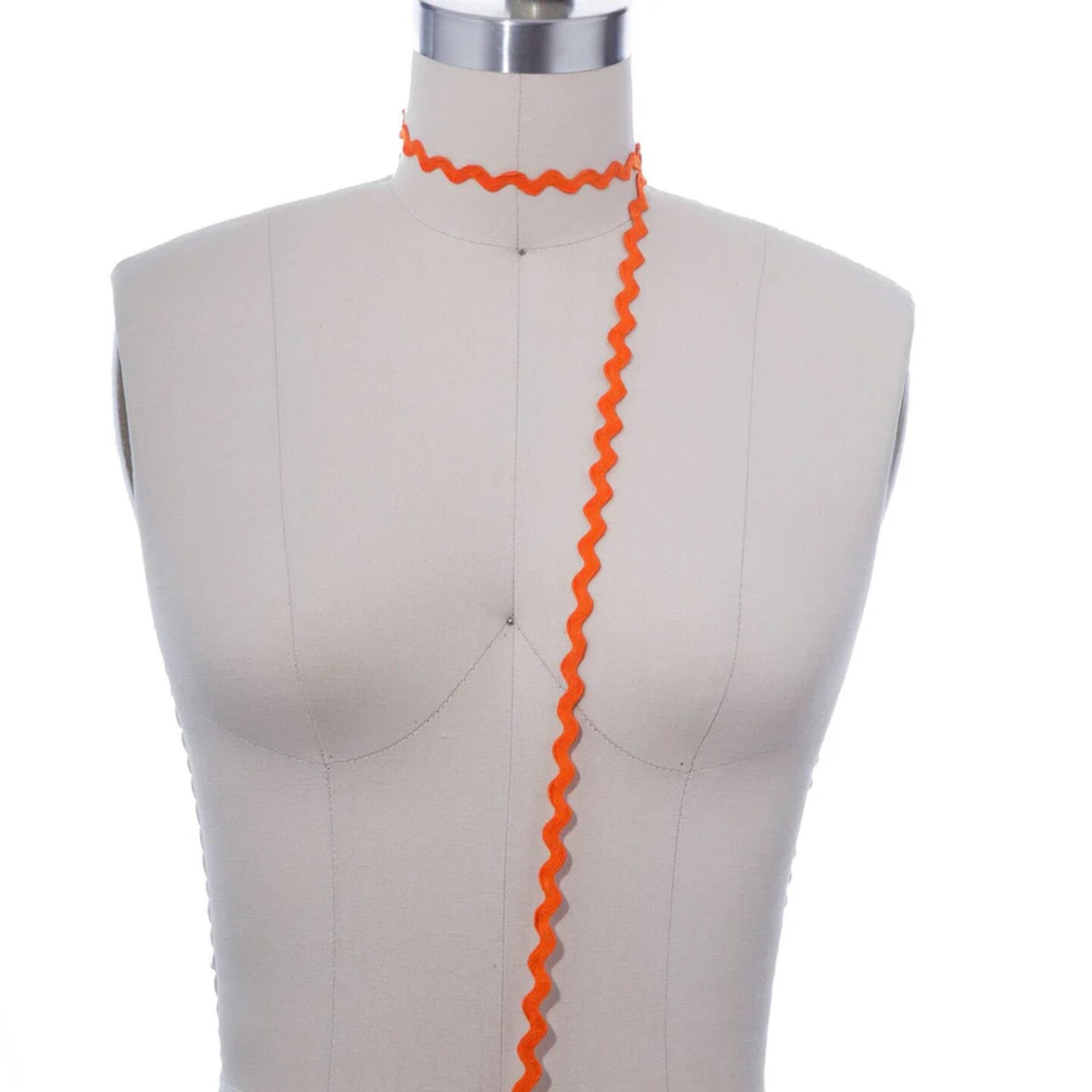 2 Yards Vibrance Orange Ric Rac Trim 0.25 Inch | Michaels