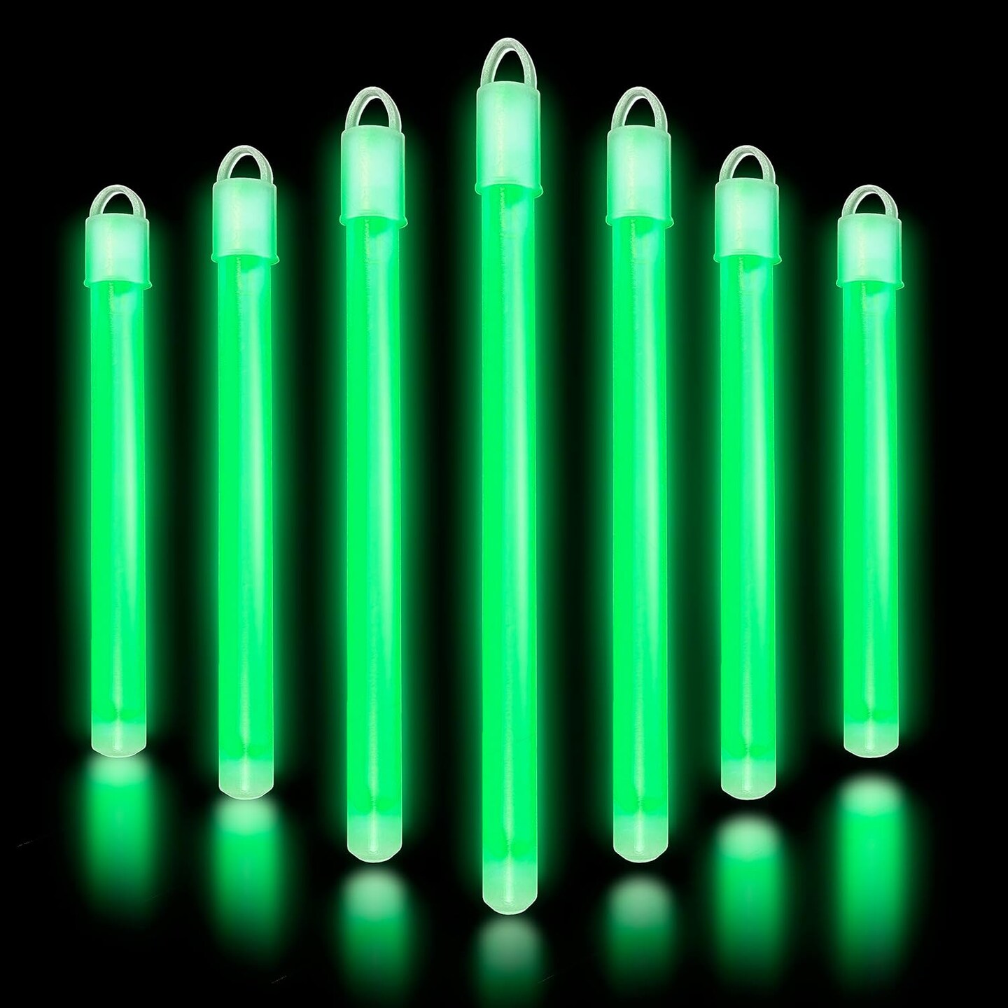 Glow Fever Glow in The Dark Sticks - 100 ct 6" Glow Sticks Bulk Party ...