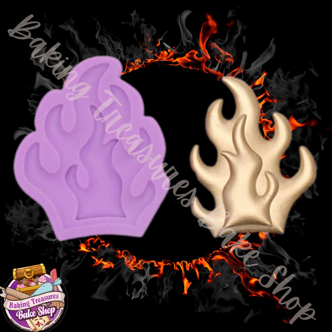 Small Flame Silicone Mold | Michaels