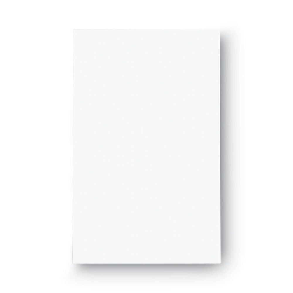 Universal 100 Sheet 5 in. x 8 in. Unruled Scratch Pads - White (12/Pack ...