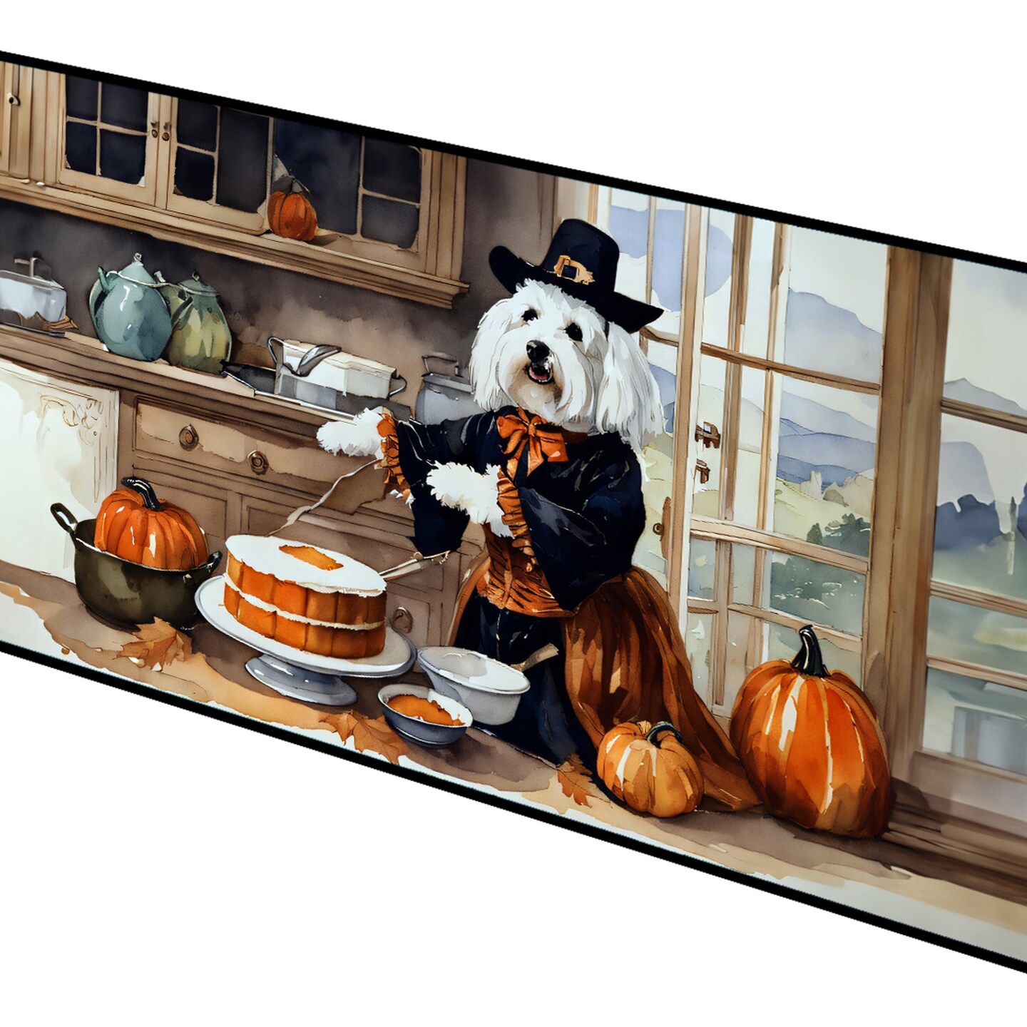 Edge Collections - 28" x 58" - Multicolor - Artistic Fall Decor Runner ...