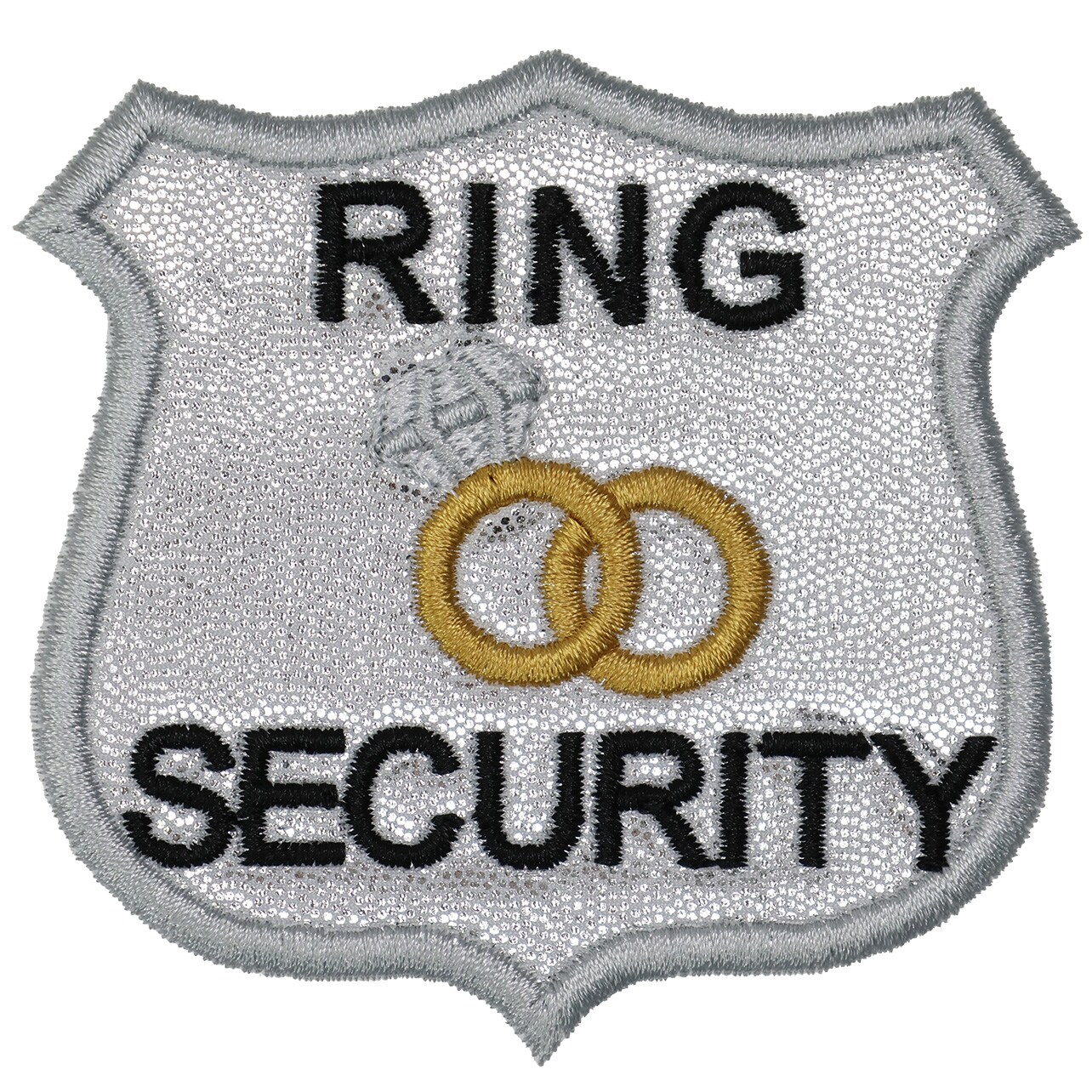 Ring Security Patch Embroidered Wedding Badge for Ring Bearer Outfit ...