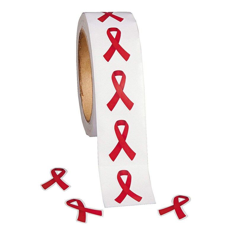 Bulk Awareness Ribbon Sticker Roll 500 Pieces | Michaels
