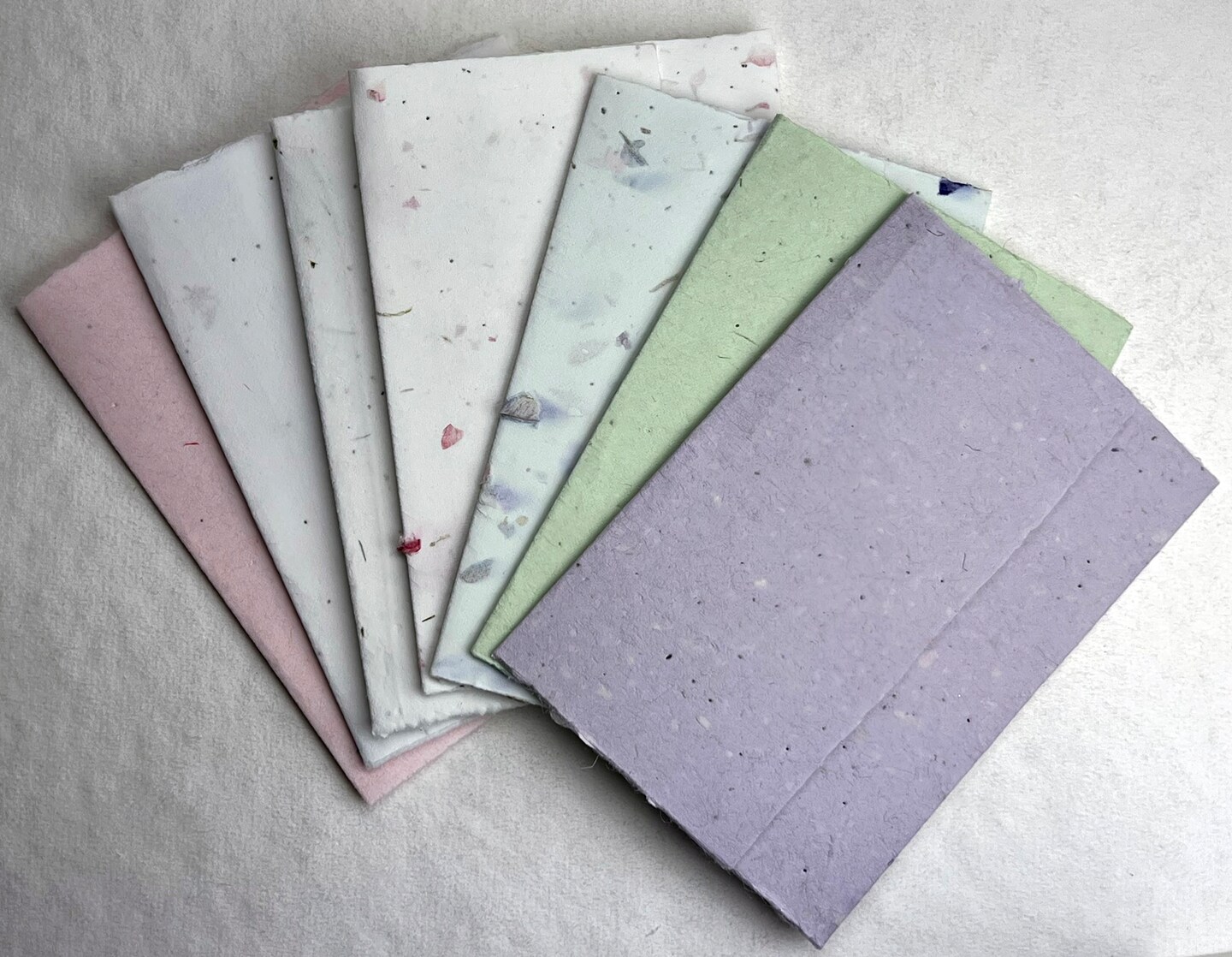 Wildflower Seed Paper DIY Invitation Kit - Folding 7" x 12" - Natural ...