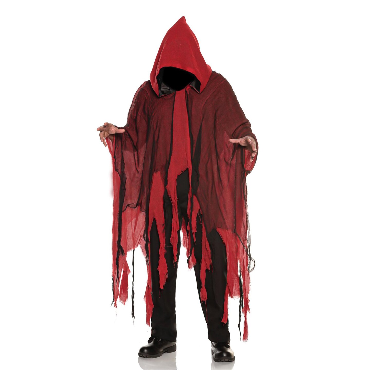Hooded Red Shredded Phantom Cape Adult Costume | Standard | Michaels